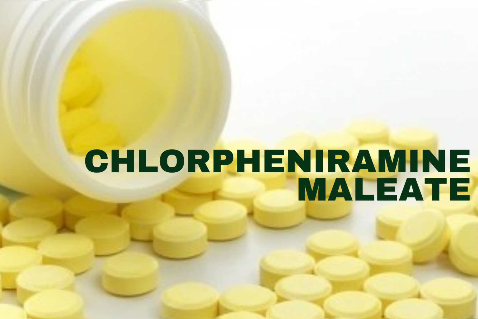 Chlorpheniramine Maleate có trong thành phần thuốc nhỏ mắt trị mụt lẹo ...